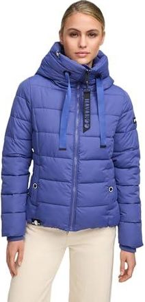 Navahoo B930 Veste dhiver matelass&eacute;e pour femme Col montant doubl&eacute;, M