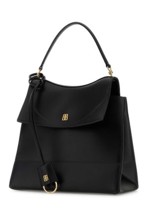 Balenciaga Womens Black Leather Medium Nano Handbag Borse A Mano