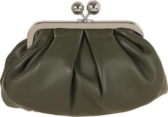 Max Mara Femme, Sacs, Vert, Taille: ONE Size Prati Clutch