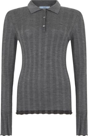 Prada Damen, Oberteile, Grau, MGr&ouml;&szlig;e