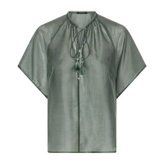 Bruuns Bazaar Femme, Blouses et Chemises, Vert, Taille: 36 FR TelleaBBKarlya blouse