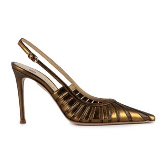 Roberto Festa Milano Femme, Chaussures, Brun, Taille: 40 EU Escarpins Slingback Ade