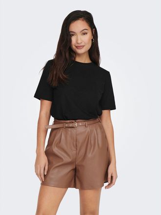 Only T-Shirt 15270390 Schwarz Regular Fit