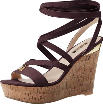 Guess Guess Mädchen Lea03 Römersandalen, Brown Dbrow, 35 EU
