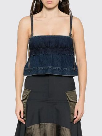 sacai Top Femme couleur Bleu