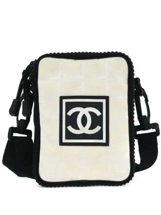 Chanel sacoche Travel Line (2003-2004) - Tons neutres