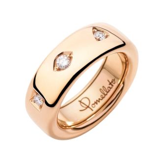 POMELLATO Iconica Slim Ring - - Accessories - Damen - Gelb - 53 MM
