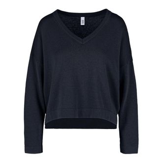 Bomboogie Femme, Pulls, Bleu, Taille: 36 FR V-neck Tricots