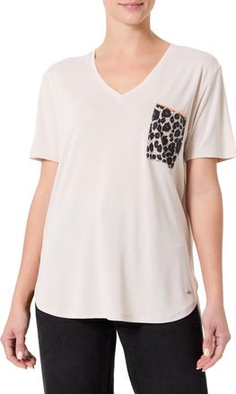 Key Largo Damen WT CAT v-Neck T-Shirt, beige (1004), L