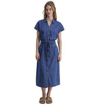 Timezone Sporty Denim Dress W - Kleid - Damen