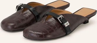 Ganni Mules braun