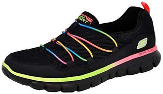 Skechers Sport Loving Life Baskets tendance en mousse &agrave; m&eacute;moire de forme, pour femmes, 10 Wide