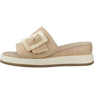 Carmela Stilvolle Wedges Sandale f&uuml;r Frauen - - Shoes - Damen - Beige - 39 EU