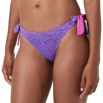 Benetton Meereslip 31IU5S02E Unterteil des Bikini, Mehrfarbig, Animalier 72F, L Damen, Mehrfarbig Tiermotiv 72f, L