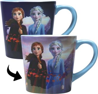 Half Moon Bay Magische Tasse in der Farbe Die Eiskönigin, 2 Frozen