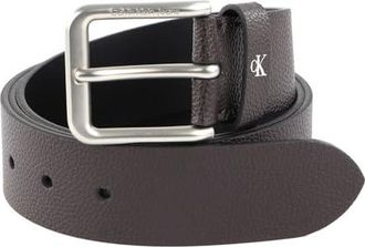 Calvin Klein Jeans Rounded Classic Belt 40MM K50K509534 Ceintures, Noir (Bitter Brown), 115 Homme