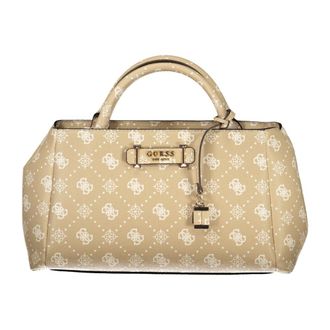 Guess Femme, Sacs, Beige, Taille: ONE Size Carrie Logo Bag