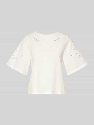 Max Mara Regular Fit T-Shirt aus reiner Baumwolle Modell TARGA