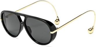 Generic Lunettes De Soleil À Monture Large For Hommes Et Femmes, Idéales For Les Trajets Quotidiens, Les Voyages En Plein Air Ou Le Shopping.(Black)