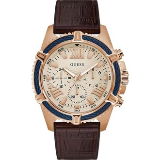 Guess Homme, Accessoires, Brun, Taille: ONE Size Montre Analogique