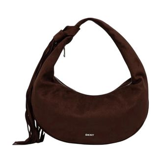 DKNY Dkny - Sac Hobo Hope - Femme - Sacs - Brun - Taille: ONE Size