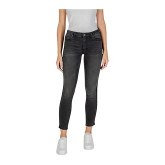 A|X Armani Exchange Femme, Jeans, Noir, Taille: W25 L30 Jean stretch noir avec poches avant