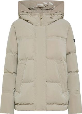 Peuterey Femme, Vestes, Beige, Taille: 42 FR Anish BLM Bmat Nylon Down Jacket