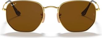 Ray-Ban Hexagonale Sonnenbrille - - Accessories - unisex - Gelb - 51 MM