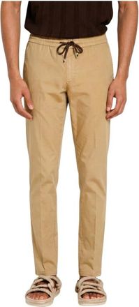 Mason's Homme, Pantalons, Beige, Taille: 3XL New York Sack Chino Jogger Pants