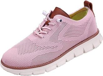 Generic Baskets urbaines ultra confortables en maille pour homme, chaussures urbaines ultra confortables, chaussures de marche l&eacute;g&egrave;res, rose, 39 1/3 EU