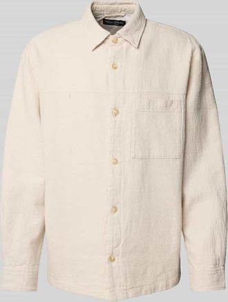Marc O'Polo Loose Fit Overshirt aus reiner Baumwolle