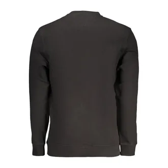 Tommy Hilfiger Logo-Embroidered Cotton Sweatshirt - Black