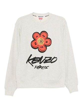 Kenzo sweat à imprimé Boke Flower - Tons neutres