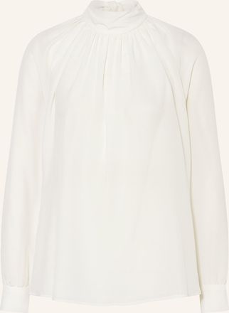 Max Mara Max Mara Studio Seidenbluse Gaia Mit Schluppe weiss