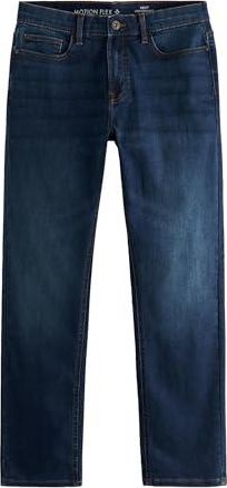 Next Homme Jean Droit MotionFlex Bleu W: 32 / L: 31