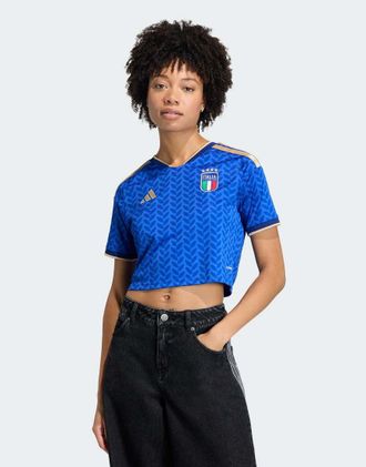adidas adidas Performance - Italie 26 - Maillot court domicile - Bleu vif