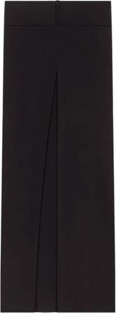 Courr&egrave;ges Jumpsuit mit weitem Bein und hoher Taille - - Jumpsuits & Playsuits - Damen - Schwarzk - M