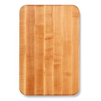 John BOOS Boos Block Profi-Schneidebrett gro&szlig; - 45,7 x 30,5 x 3,2 cm - Ahorn Holzbrett mit Griff - Antibakterielles K&uuml;chenbrett - Servierbrett & Hackbrett aus H