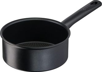 Lagostina Rigenera Green Antihaft-Kasserolle aus Aluminium, Ø 18 cm, Induktionskochtopf für Gas und Backofen, Kochanzeige Thermosignal, kratzfeste Beschichtung,