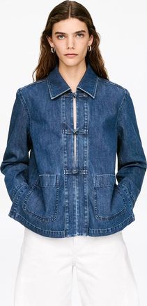 Arket Hemd Aus Denim-Twill -Blau