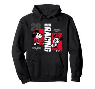 Disney Mickey & Minnie MM Racing Turbo Troop 28 Race Drivers Pullover Hoodie