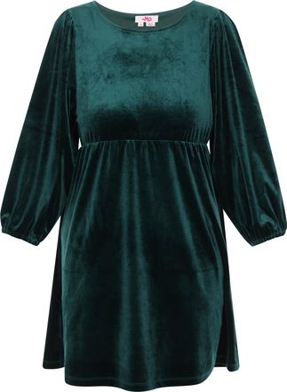 Mymo Kleid Frauen Dunkelgr&uuml;n