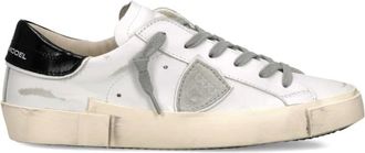 Philippe Model Homme, Chaussures, Blanc, Taille: 37 EU Flat shoes