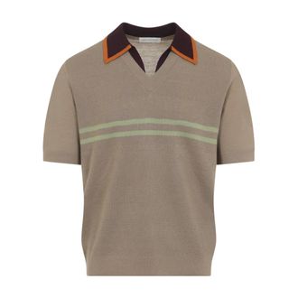 Dries Van Noten T-Shirt aus Wollmischung - - Tops - Herren - Beige - L
