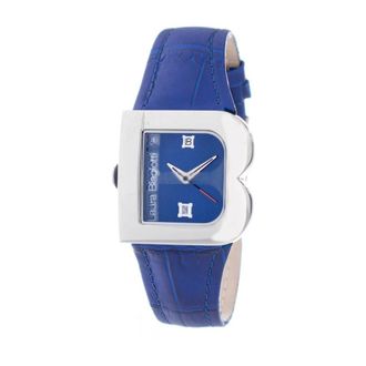 Laura Biagiotti Femme, Accessoires, Violet, Taille: ONE Size Montre habill&eacute;e de luxe en cuir
