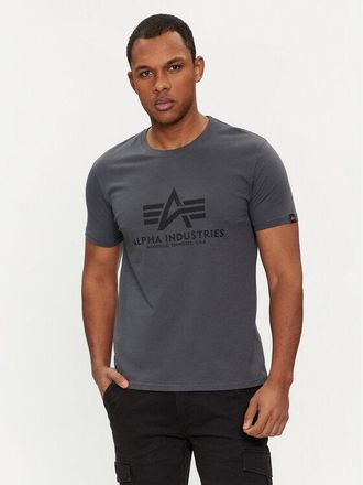 Alpha Industries Alpha Industries T-Shirt Basic 100501 Grau Regular Fit