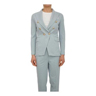 Circolo 1901 Giacca Celeste - - Jackets - Damen - Blau - M