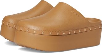 Crocs Damen,Dylan Platform Studded Clog,Umber,37-38