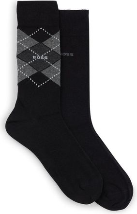 HUGO BOSS 2er-Pack Baumwollsocken mit Stretch in