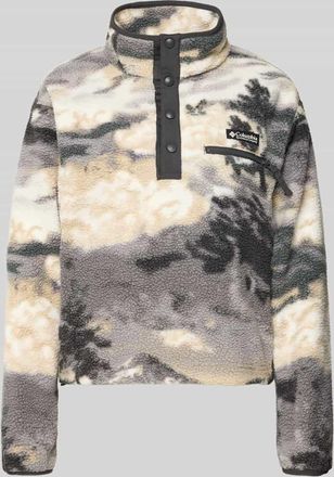 Columbia Regular Fit Pullover mit Logo-Patch Modell Helvetia